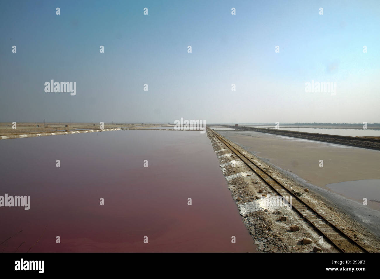 Salt evaporation pond ponds hi-res stock photography and images - Alamy