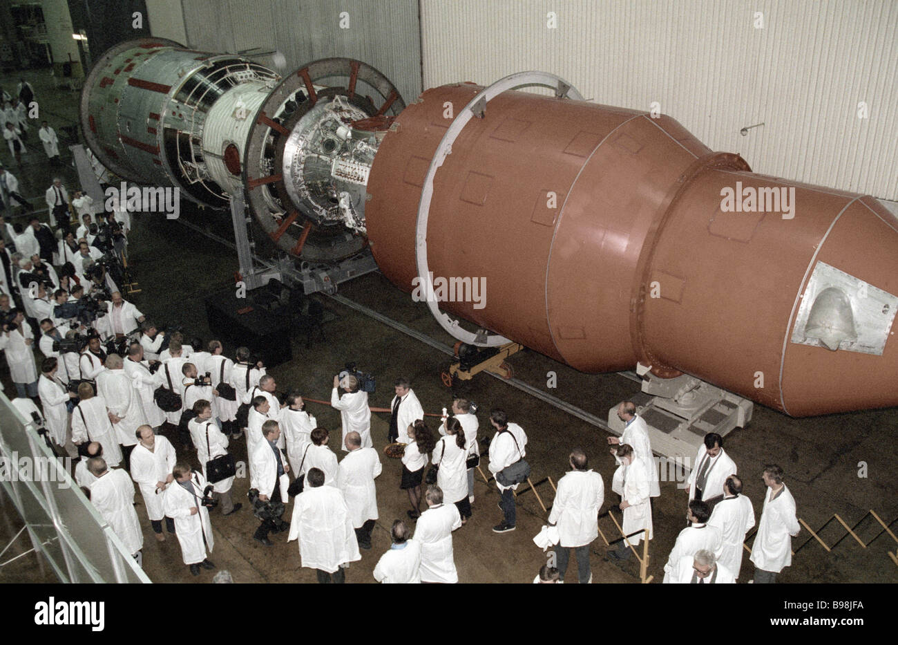 Presentation of Russian ISS service module in Energia Space Rocketry ...