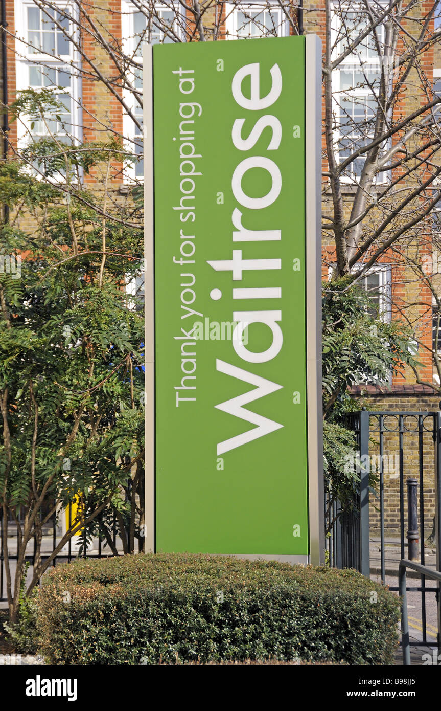 Waitrose Supermarket Store Logo High Resolution Stock Photography and ...
