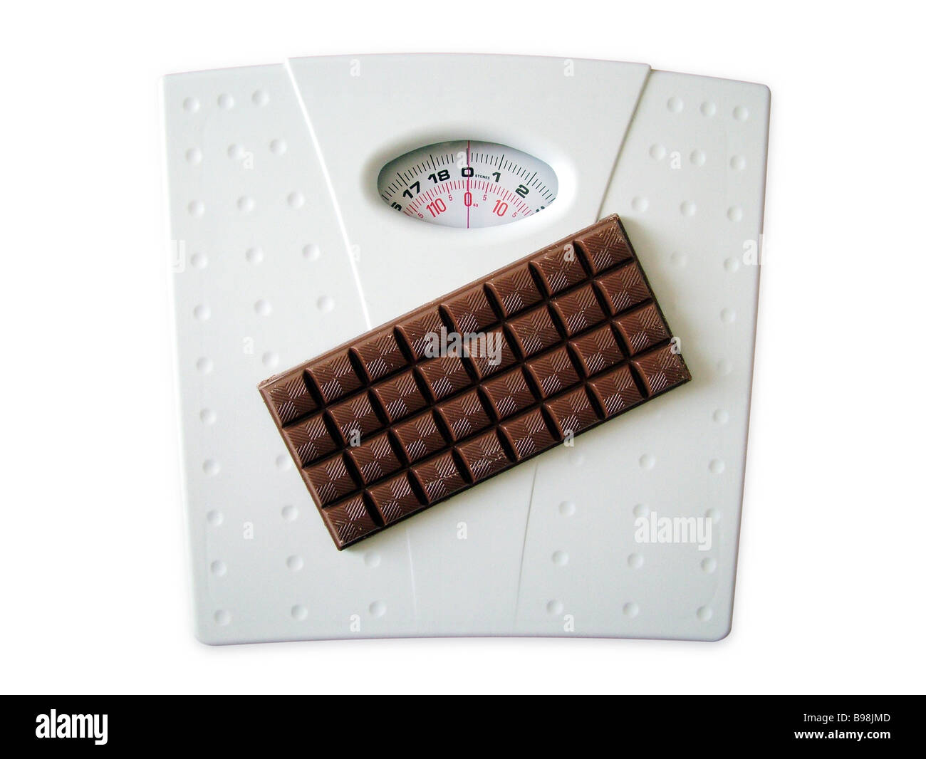 Weighing scale with chocolate hi-res stock photography and images - Alamy