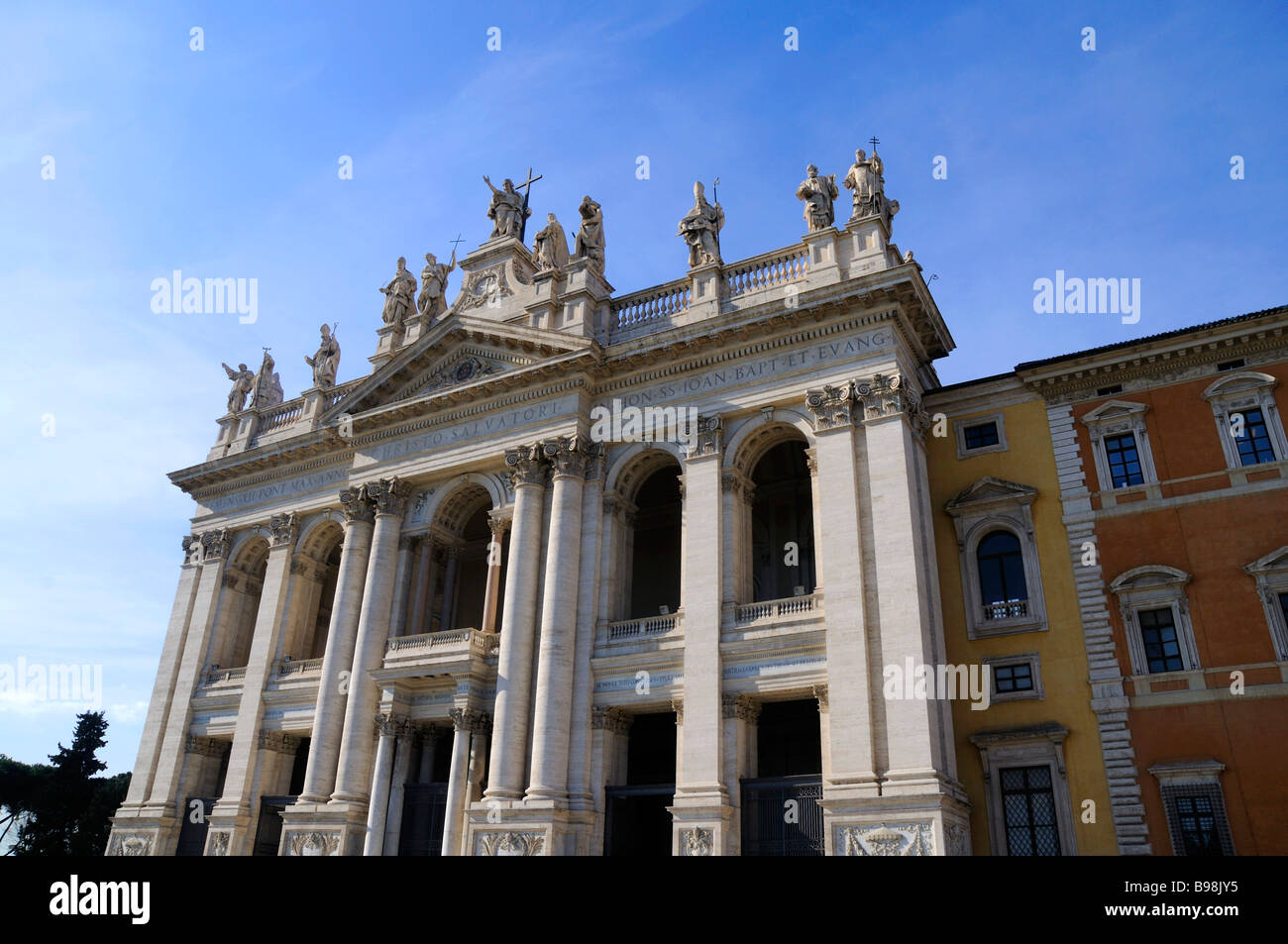The Basilica of St John Lateran in Rome Italy Stock Photo - Alamy
