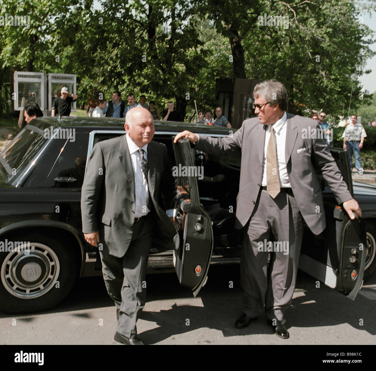 Moscow Mayor Yury Luzhkov attends folklore festival Fairy Tale Fair ...