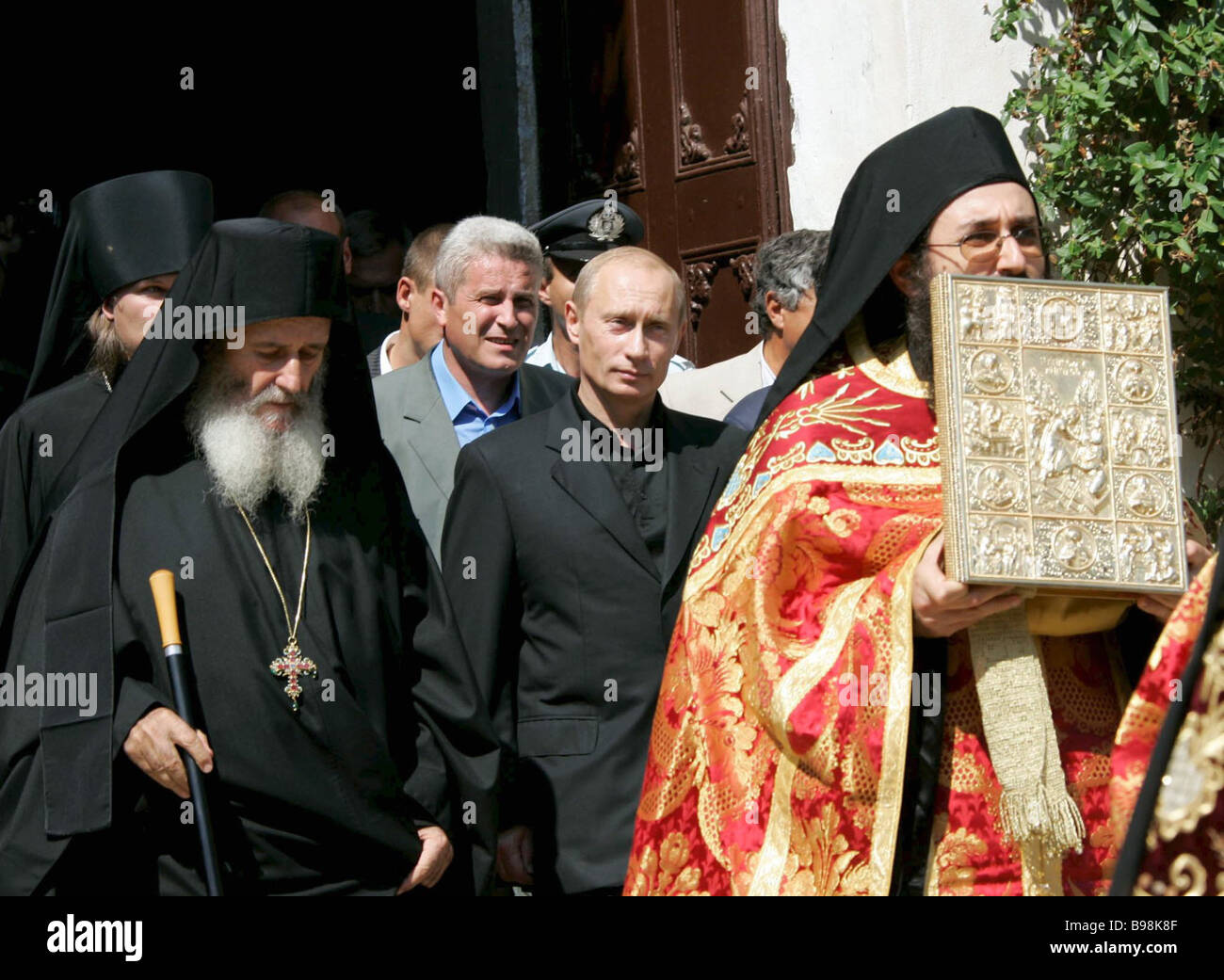 Russia s President Vladimir Putin visits the Iberian Monastery on Holy ...