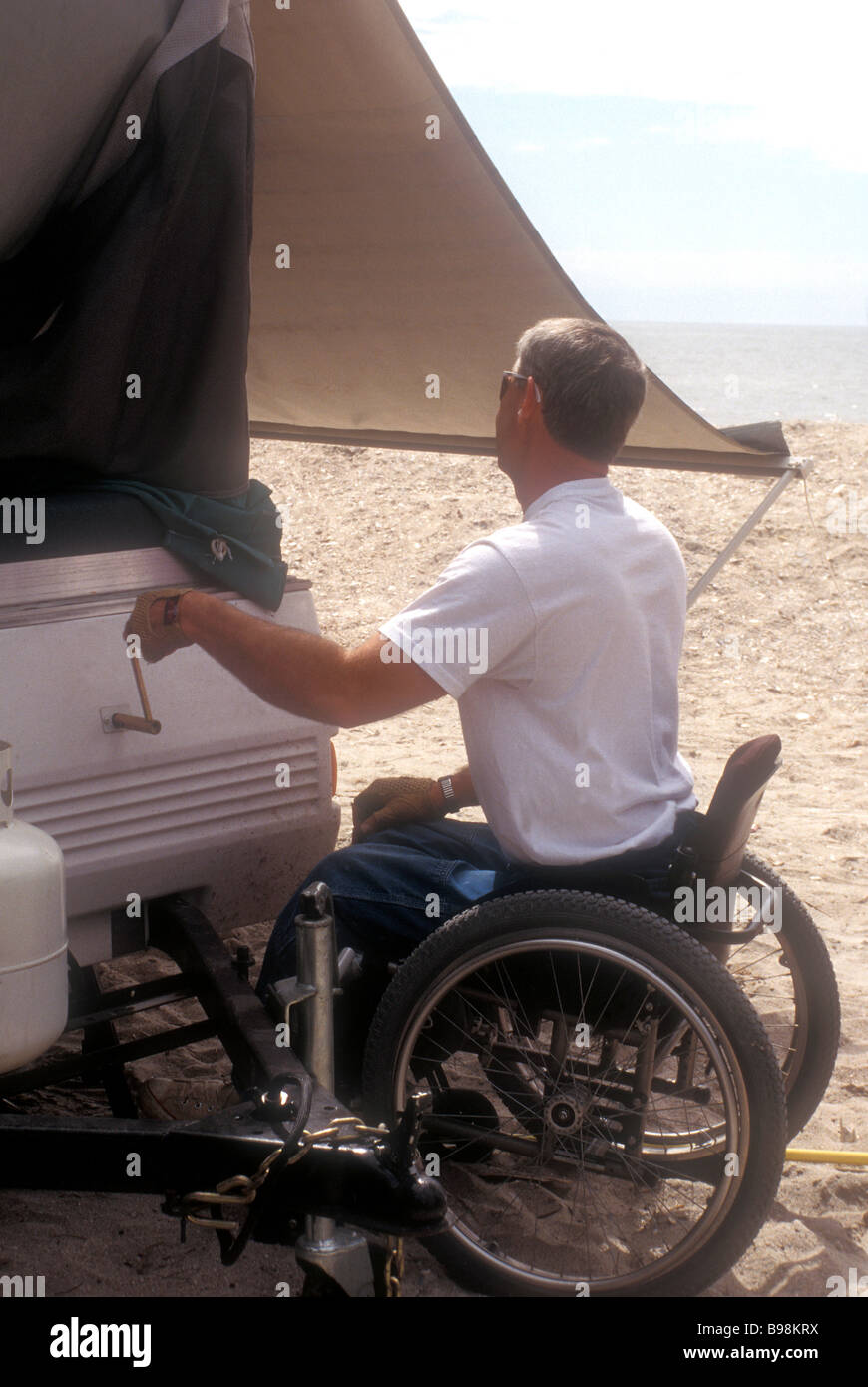 Disabled camp hi-res stock photography and images - Alamy