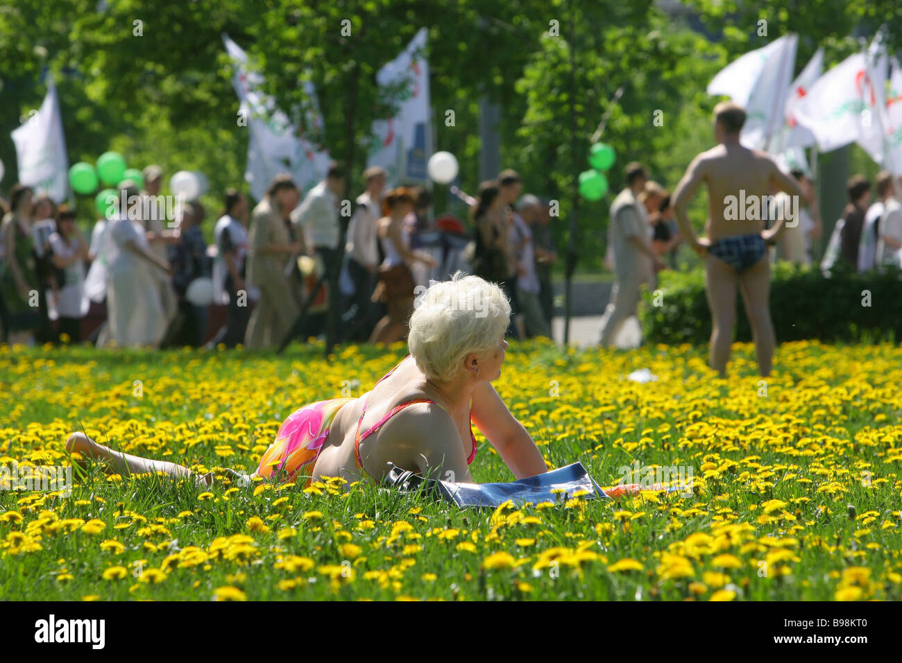 The For Freedom of Speech rally organized by the Yabloko party the For ...
