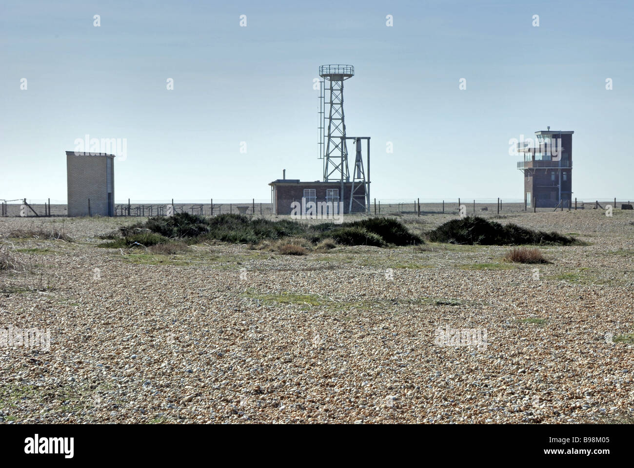 Buildings at Dungeness Stock Photo - Alamy