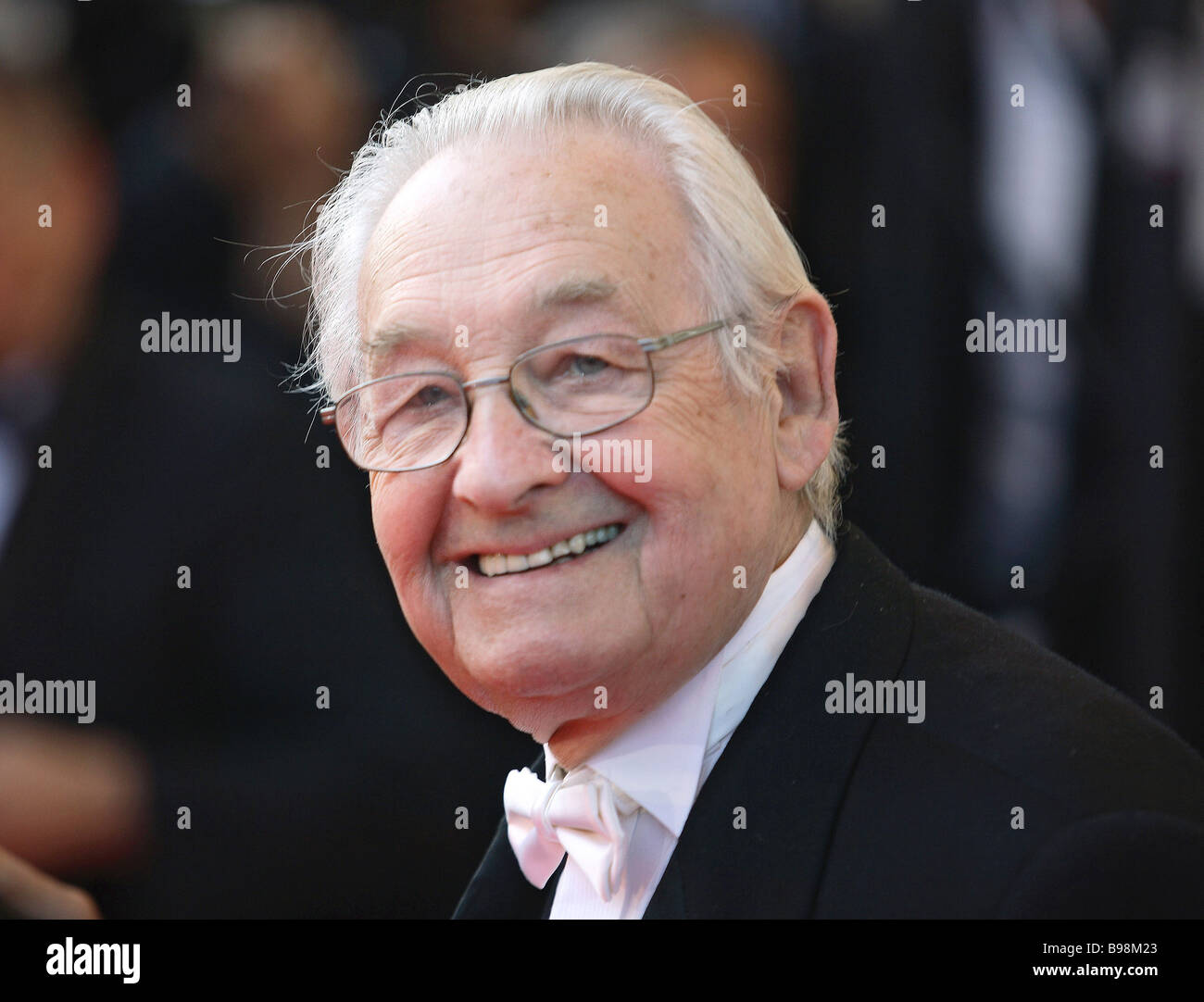 Polish film director Andrzej Wajda on the red carpet before the ...