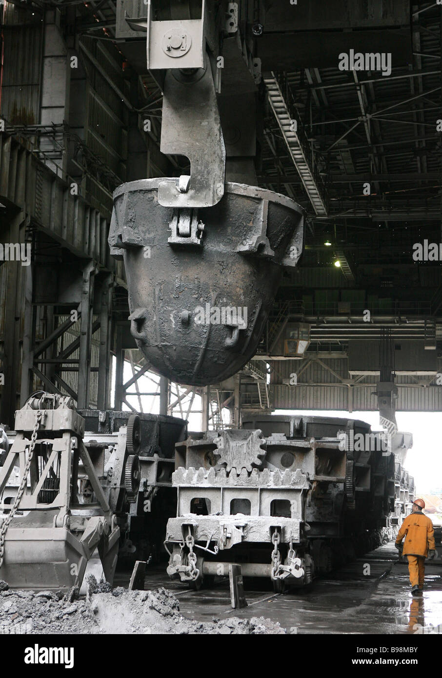 LD plant Magnitogorsk metal working plant Stock Photo - Alamy