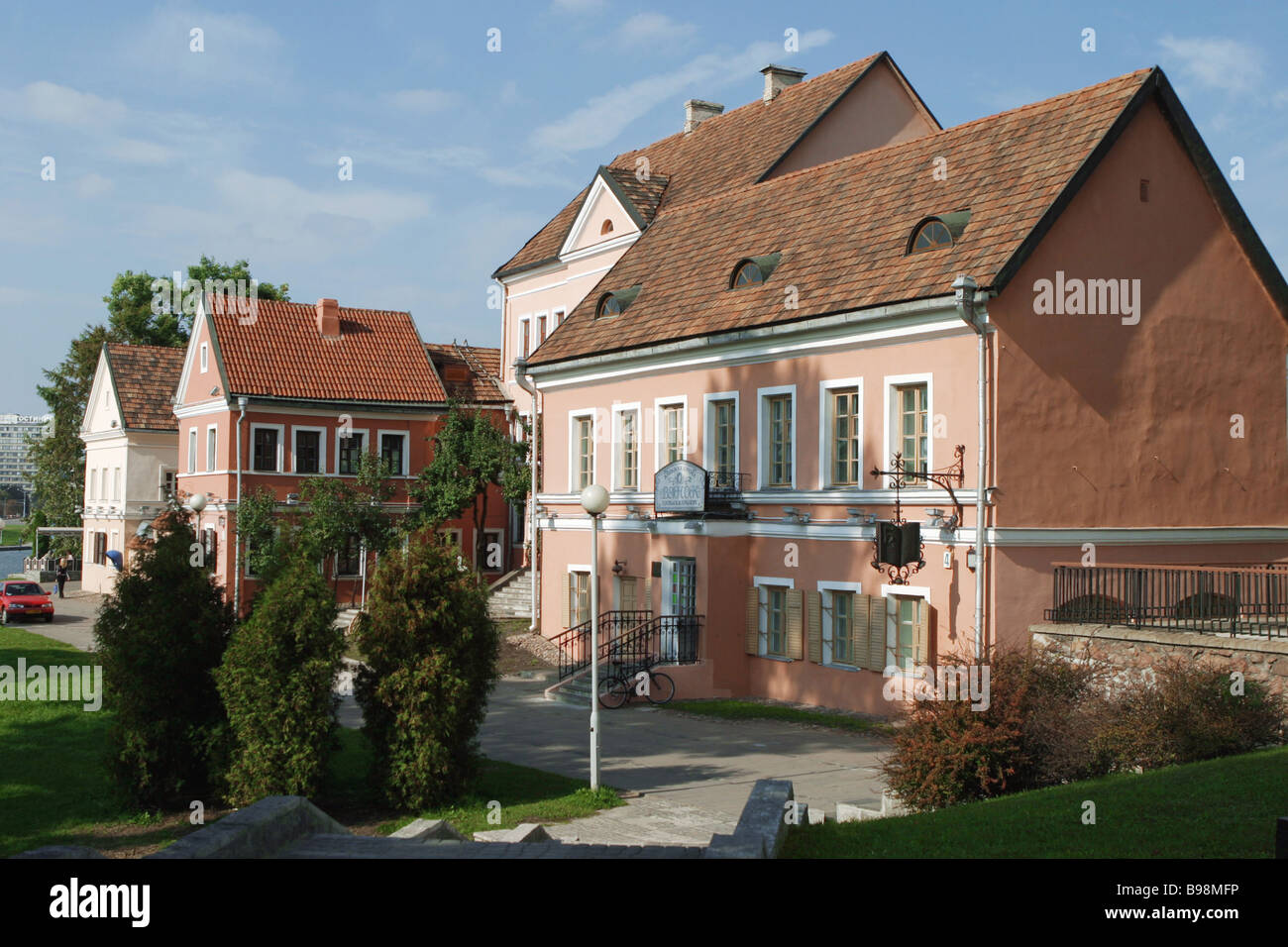 The Troitskoe suburb of Minsk Stock Photo - Alamy