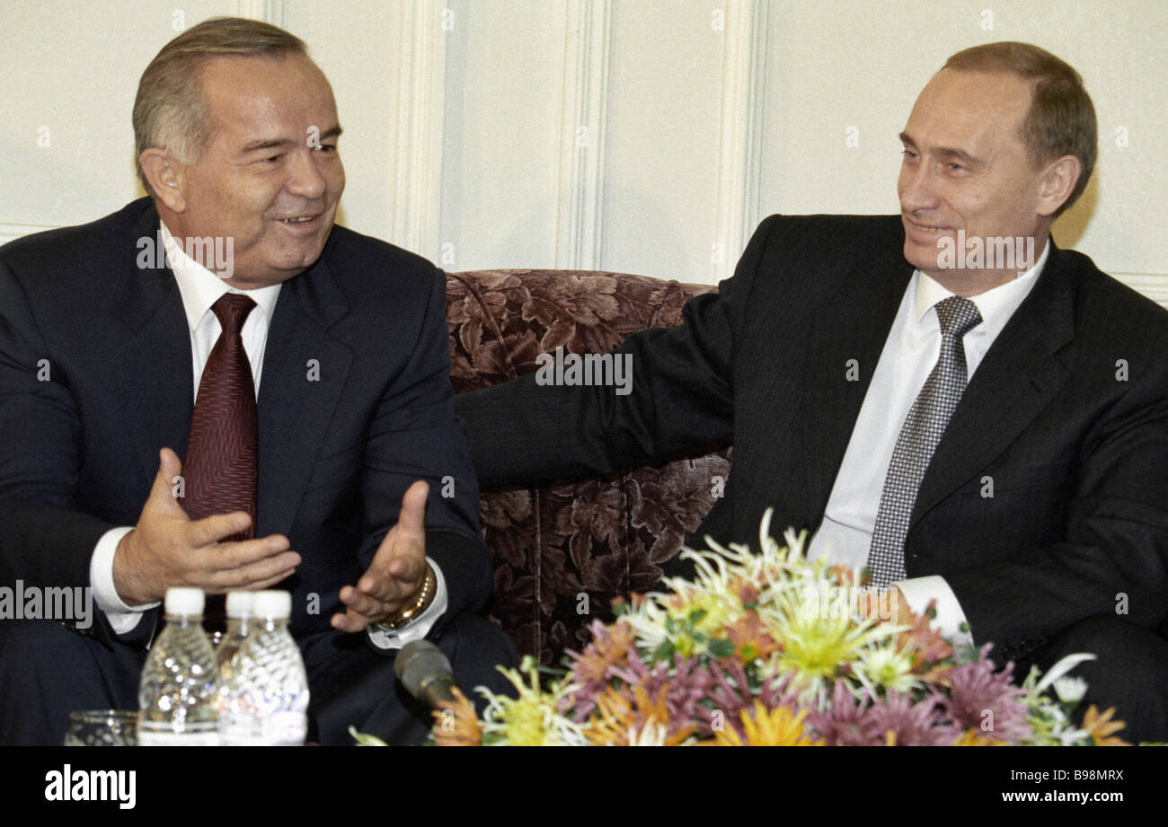 Russian Prime Minister Vladimir Putin Right On His Official Visit To