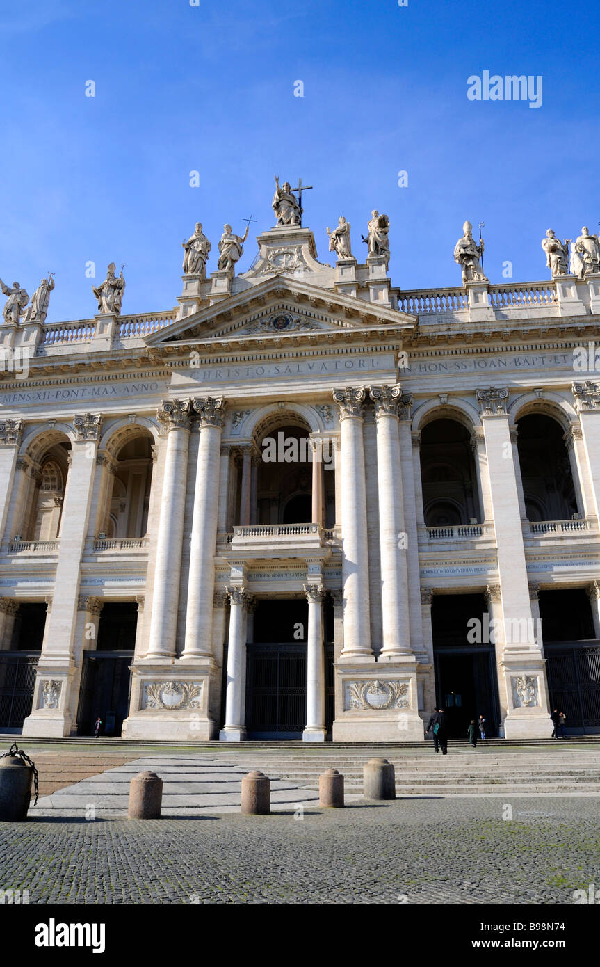 The Basilica of St John Lateran in Rome Italy Stock Photo - Alamy