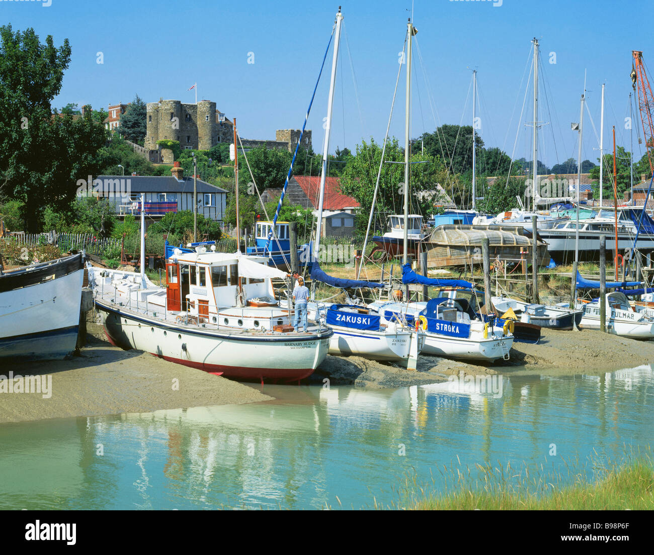 GB EAST SUSSEX RYE RIVER BREDE YPRES TOWER Stock Photo - Alamy