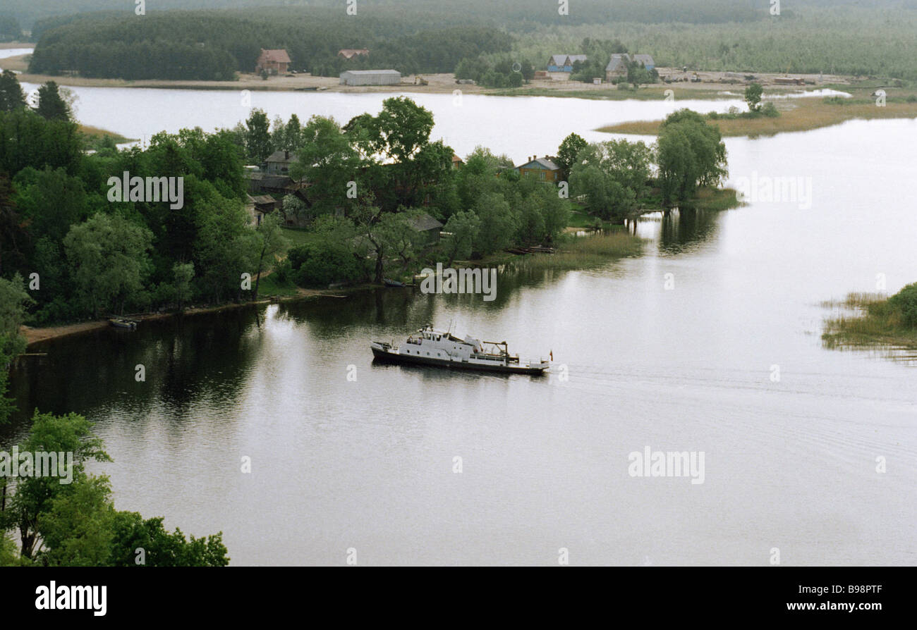 A view of Lake Seliger Stock Photo - Alamy