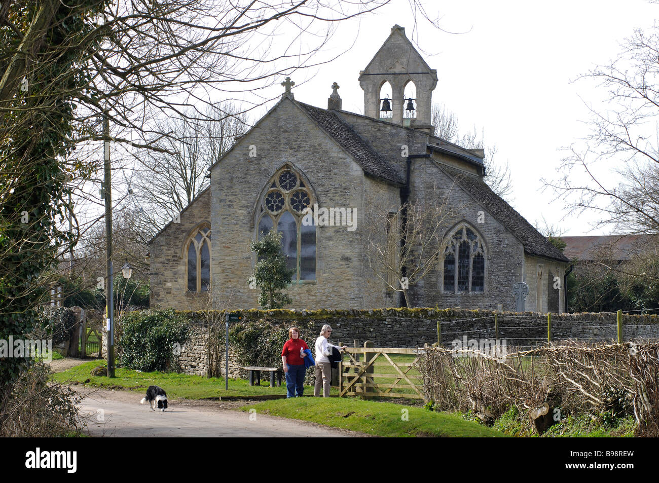 St. Mary the Virgin Church, Hampton Poyle, Oxfordshire, England, UK ...