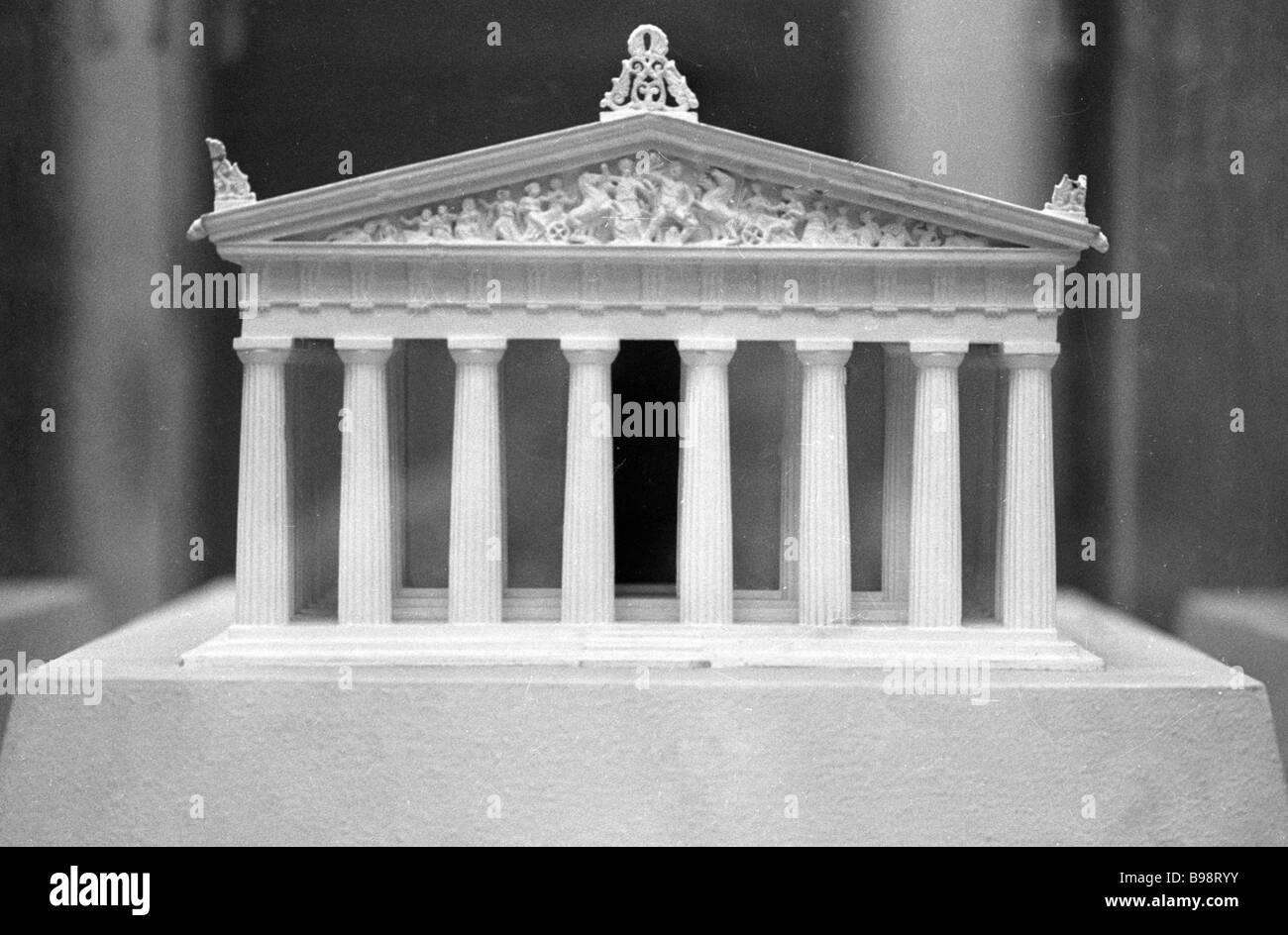 Parthenon model at the Pushkin Fine Arts Museum Stock Photo - Alamy