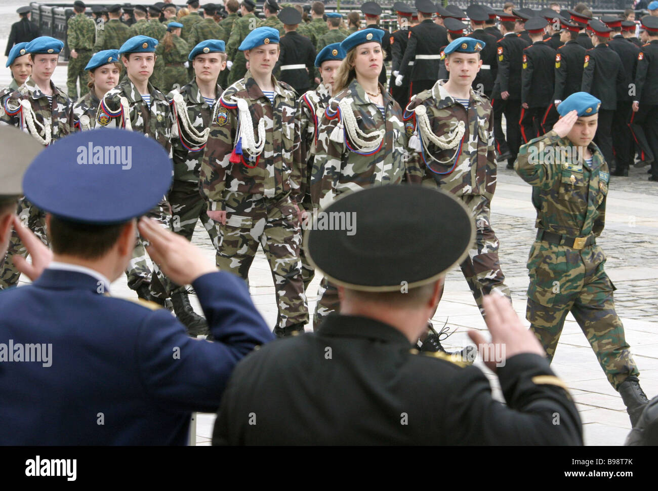 Members of patriotic service clubs educational institutions and Cadet ...