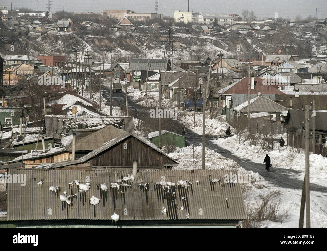 A residential area in Omsk Stock Photo - Alamy