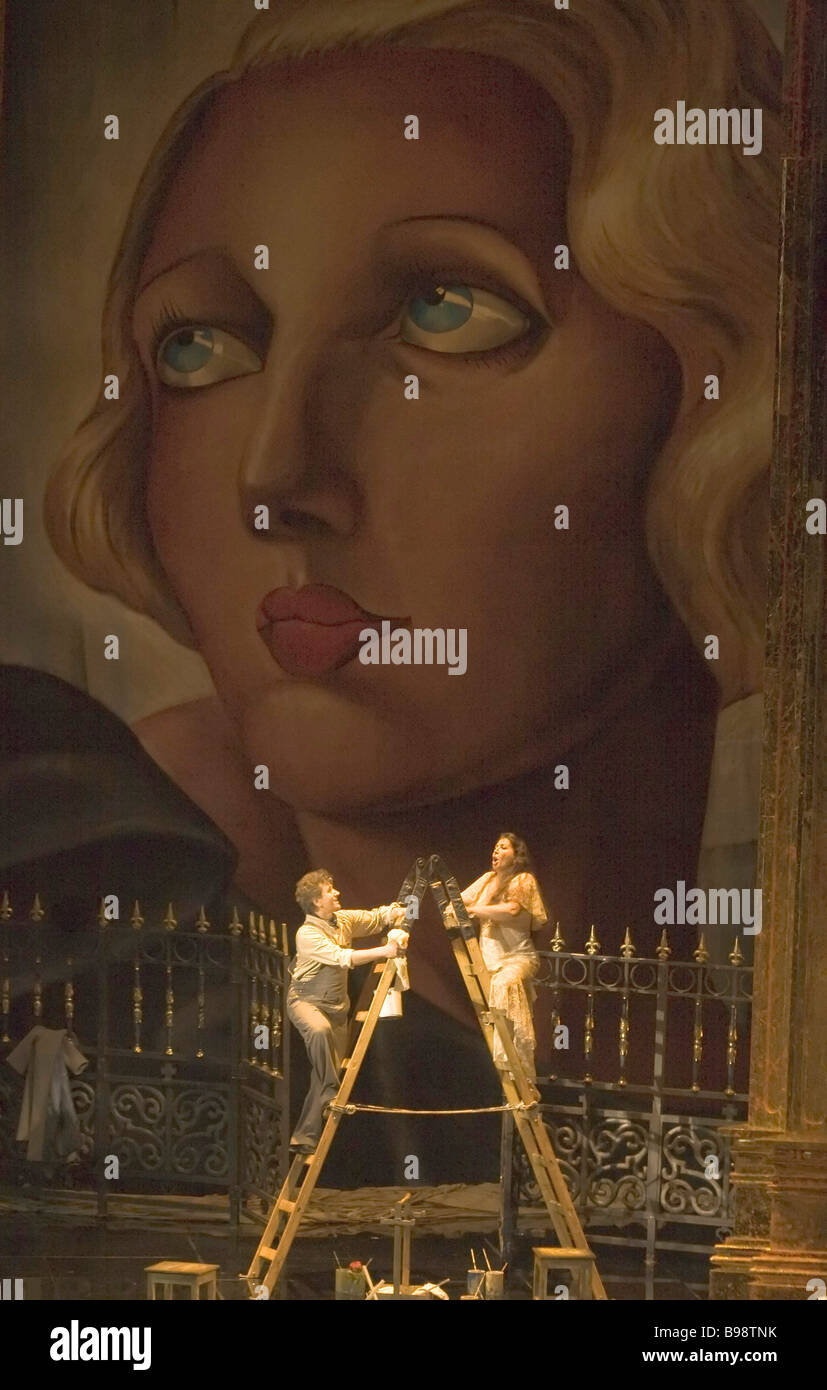 World opera star Maria Gulegina as Floria Tosca and Merited Artist of ...