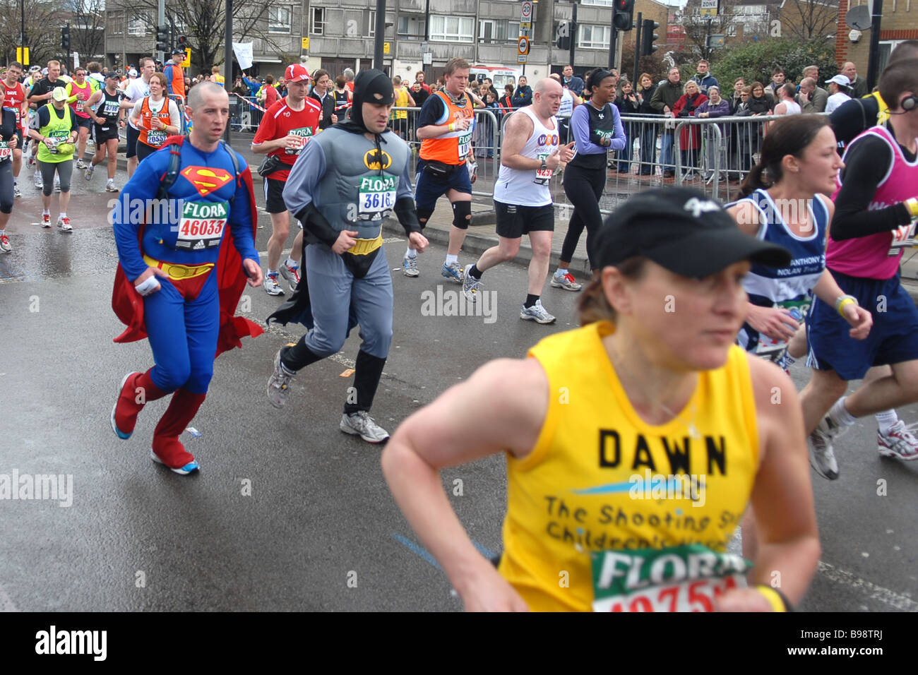 Superman crowd hi-res stock photography and images - Alamy