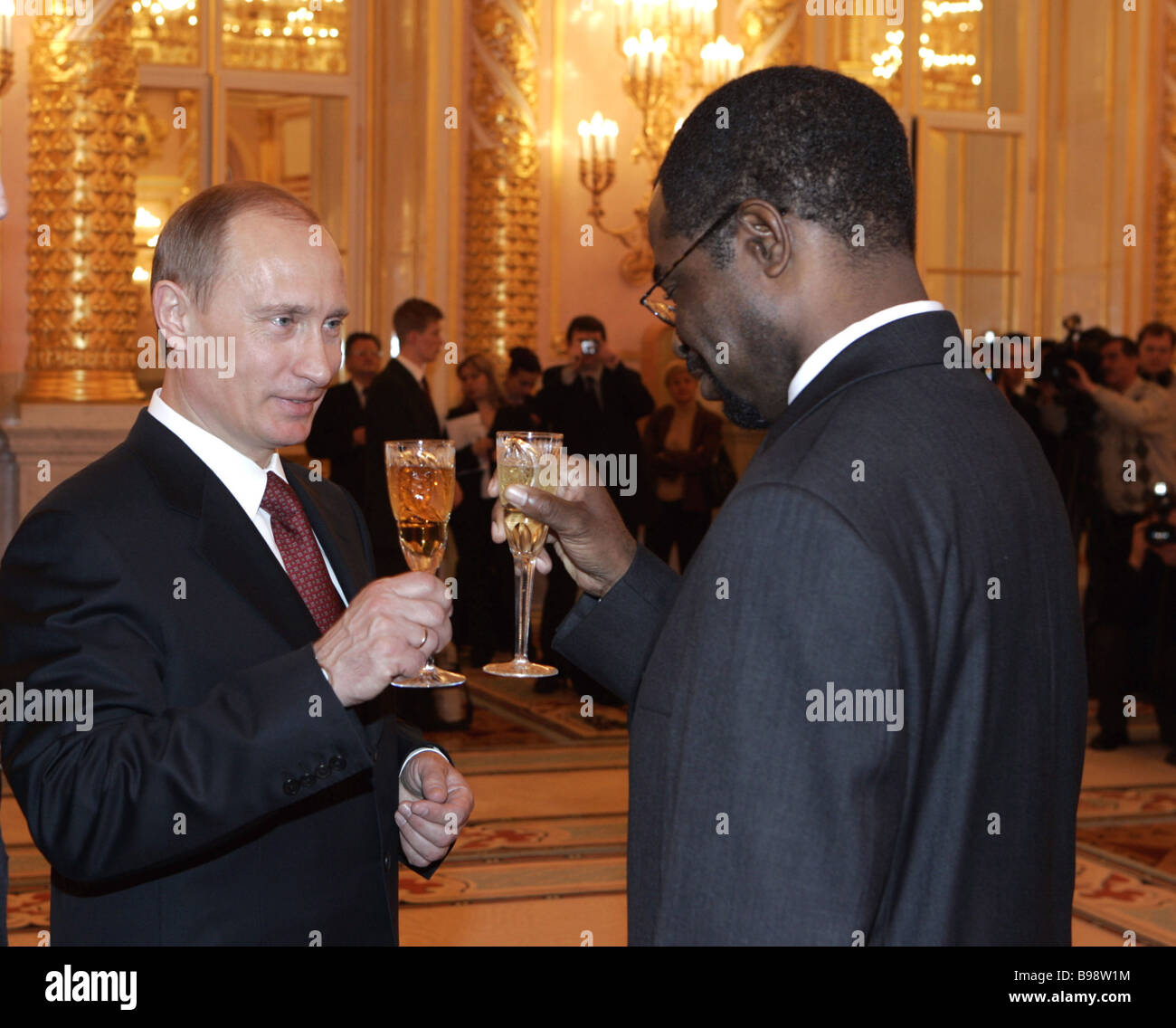 Russian President Vladimir Putin and Namibian Ambassador Extraordinary ...