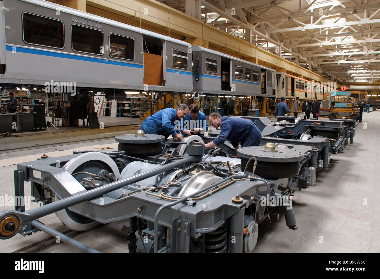 At the Mytishchi machine building plant Stock Photo - Alamy
