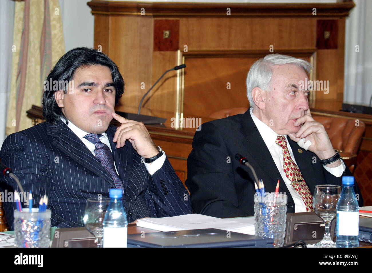 Alexei Nechayev and Igor Spassky chief engineer of Rubin construction ...