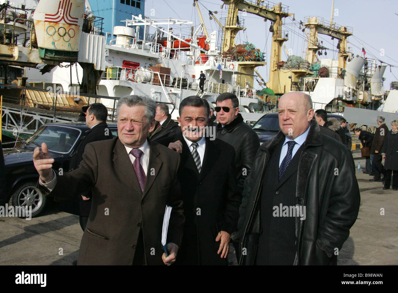 Kamchatka Region Governor Mikhail Mashkovtsev Kamil Iskhakov ...