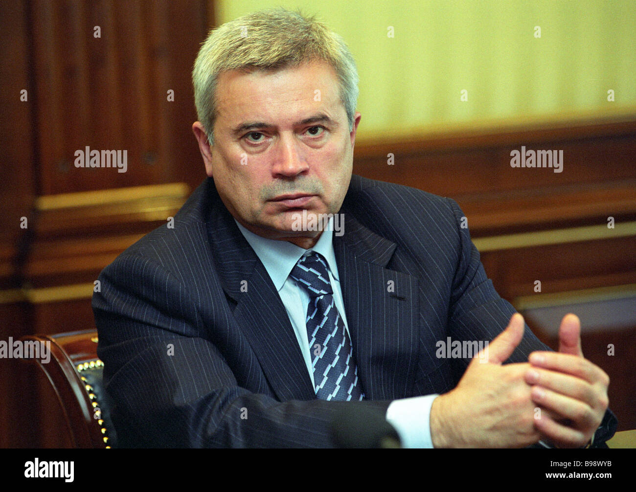 Vagit Alekperov LUKoil Co President Stock Photo - Alamy