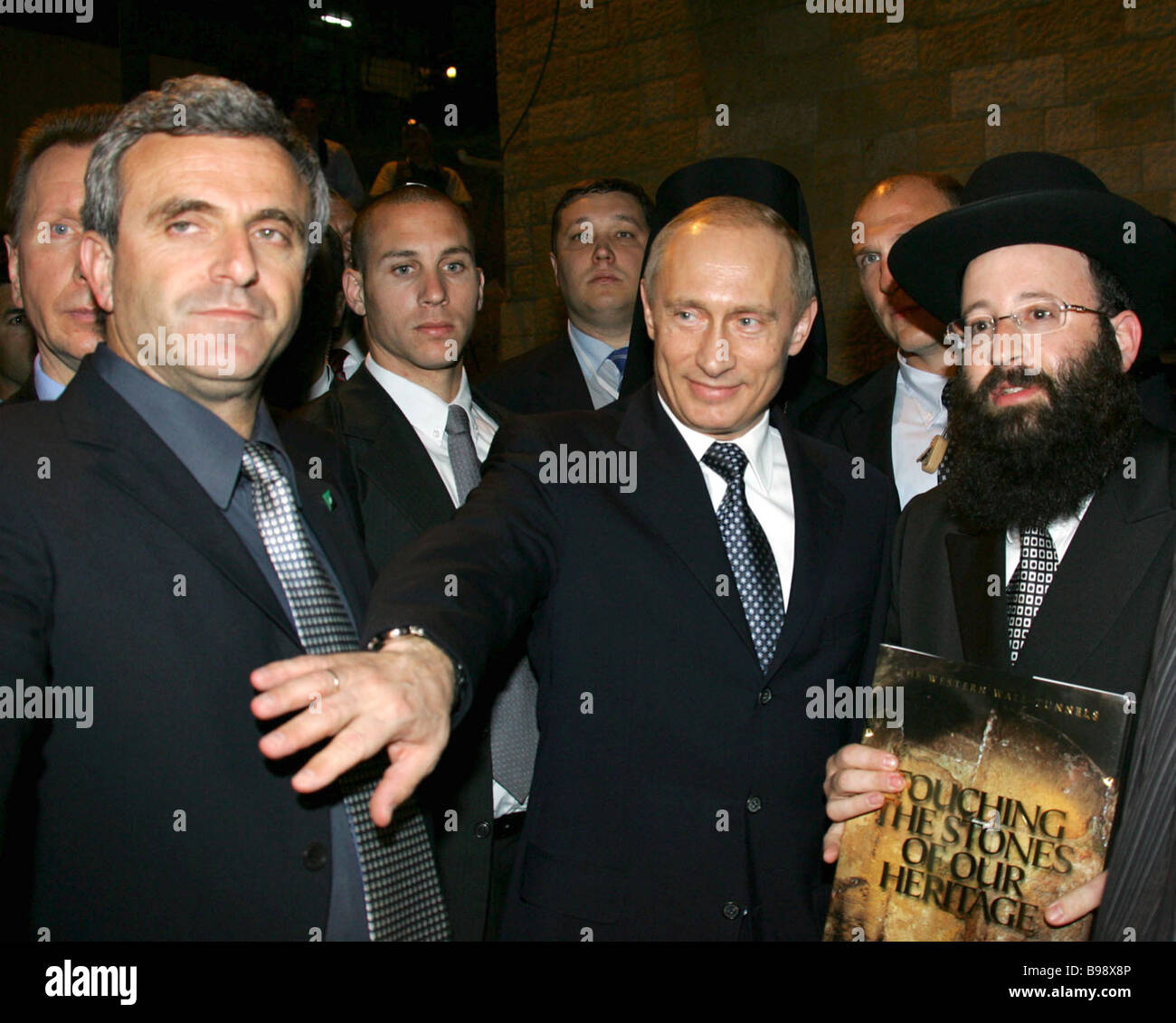Russian President Vladimir Putin on a visit to Israel and local ...