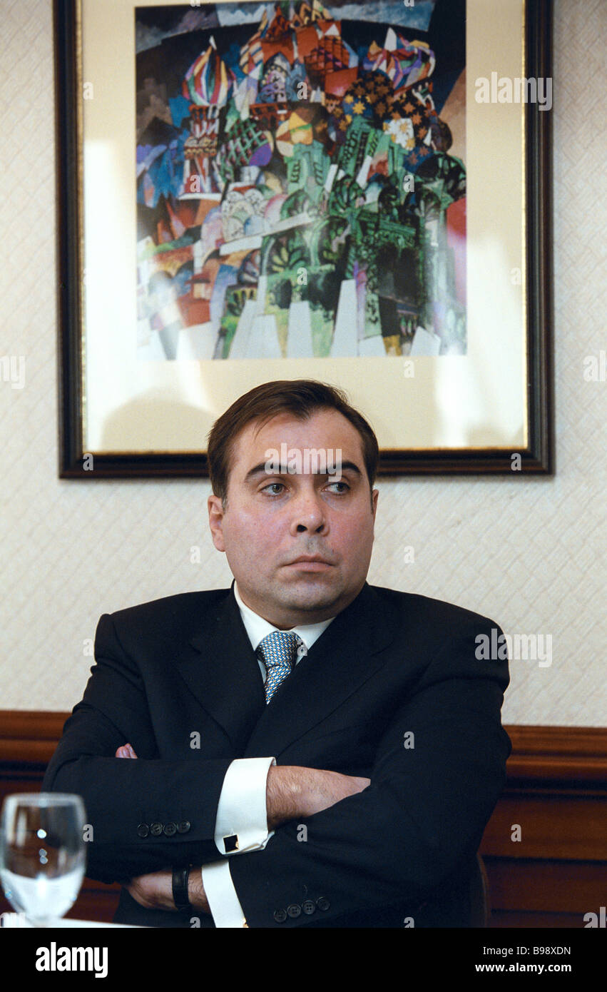 President of the Association of Fuel and Energy Insurers Andrei Zernov ...