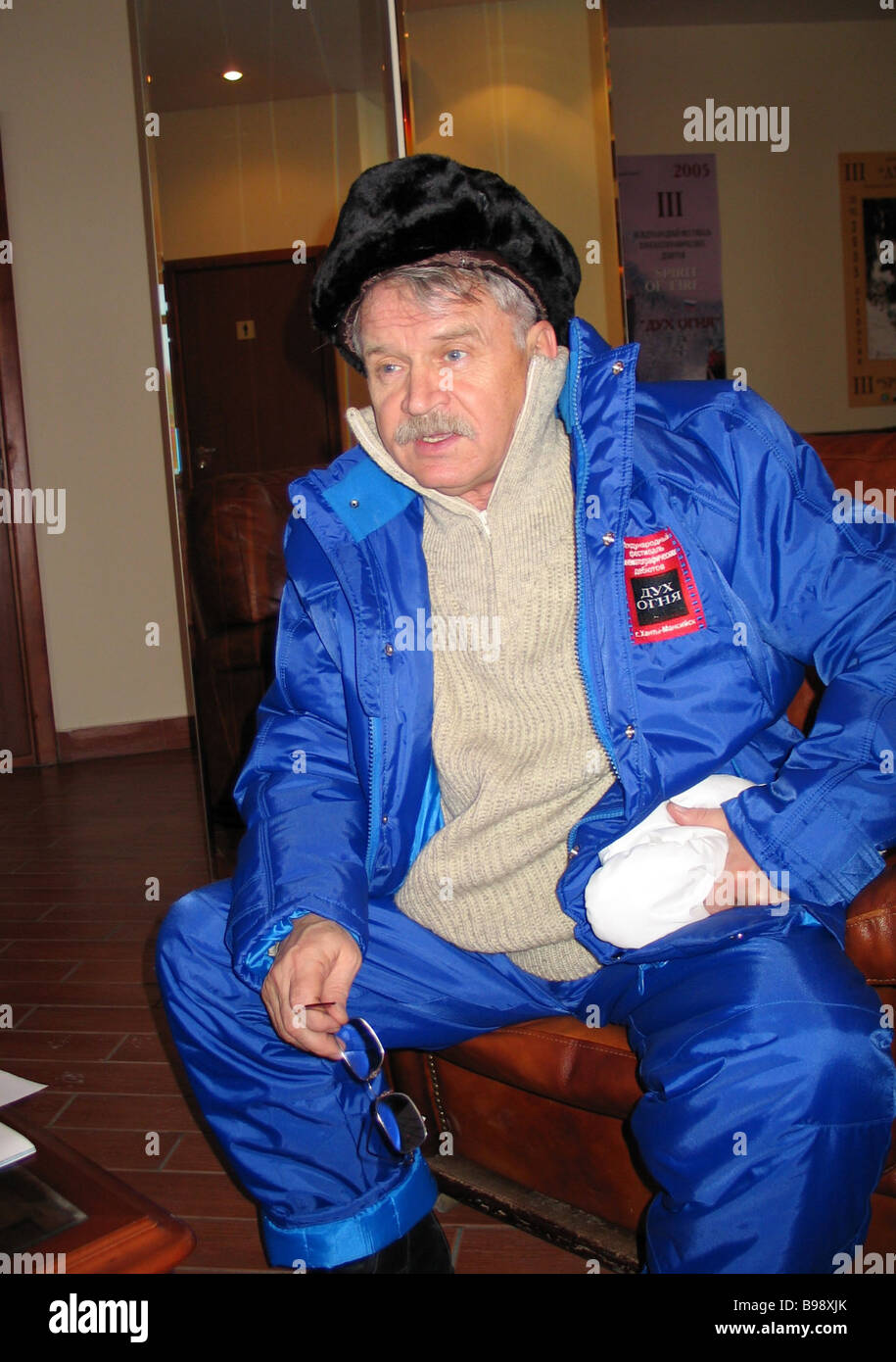 Film director script writer actor Sergei Nikonenko at 3rd International ...