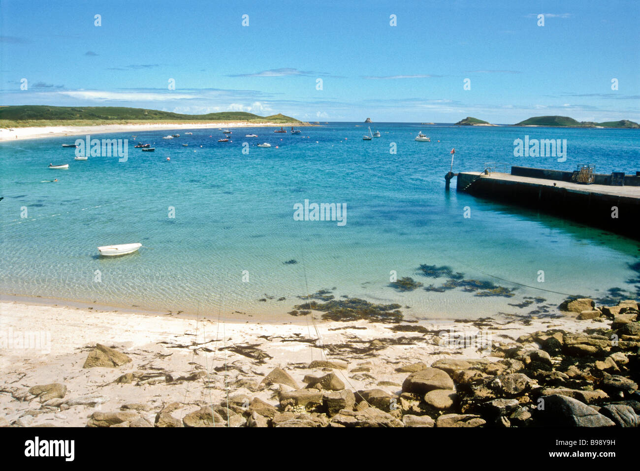 Higher town quay st martin scilly hi-res stock photography and images ...