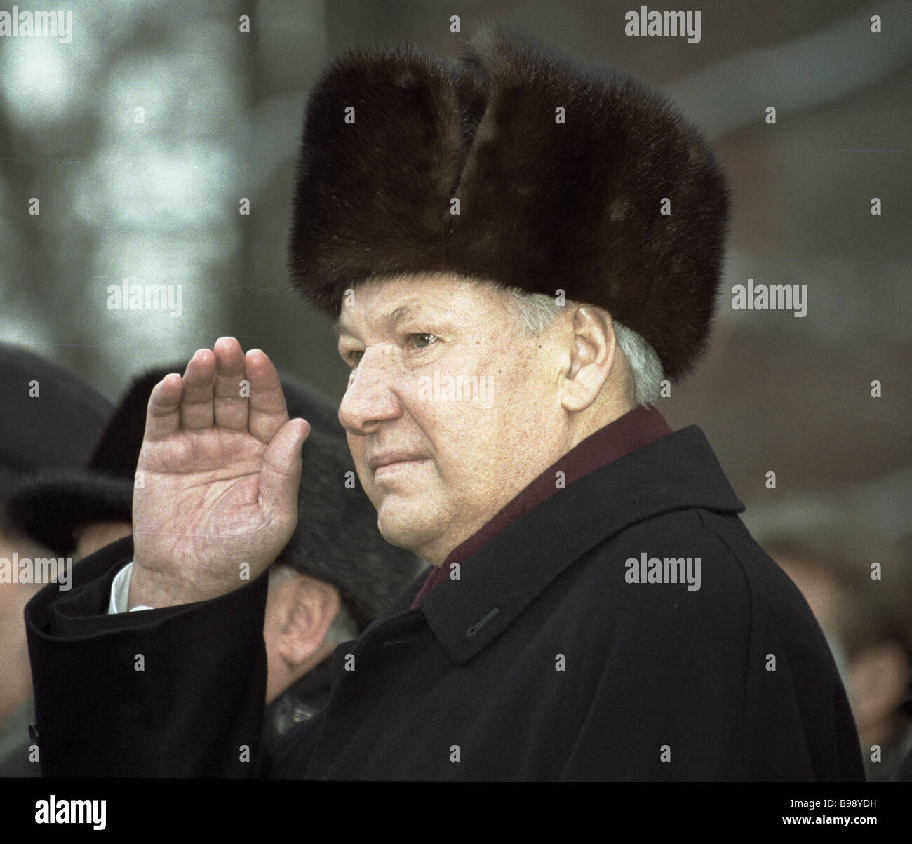 Russian President Boris Yeltsin Stock Photo - Alamy