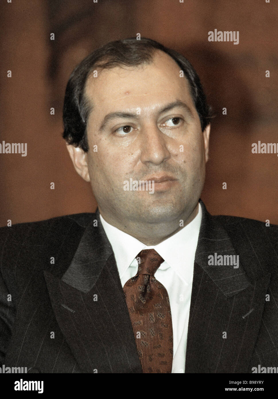 Prime Minister of Armenia Armen Sarkisyan visiting Moscow Stock Photo ...