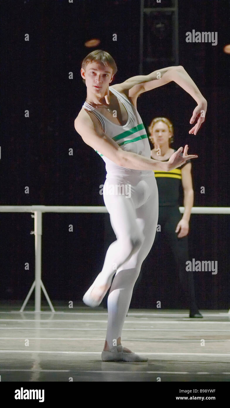 Alexander Sergeyev in the foreground in a scene from The Ring at the ...