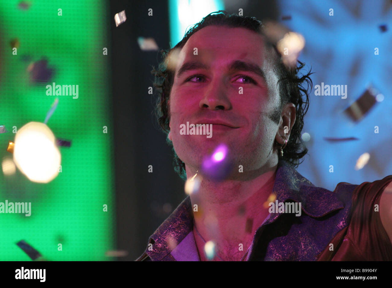 Hi Fi group soloist Mitya Fomin at the 5th International Dance Music ...