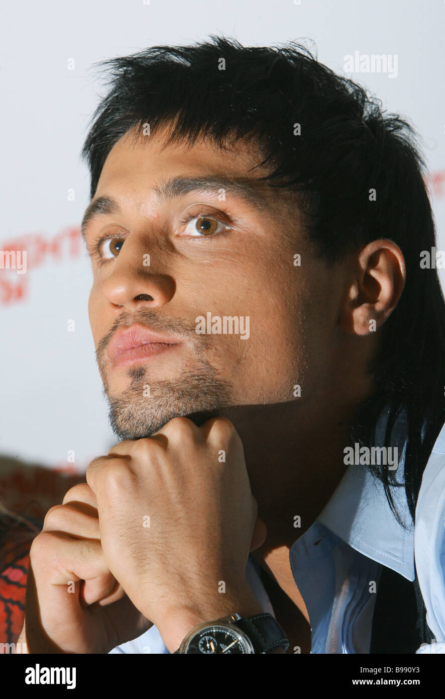 Russian Pop Singer Dima Bilan High Resolution Stock Photography and ...