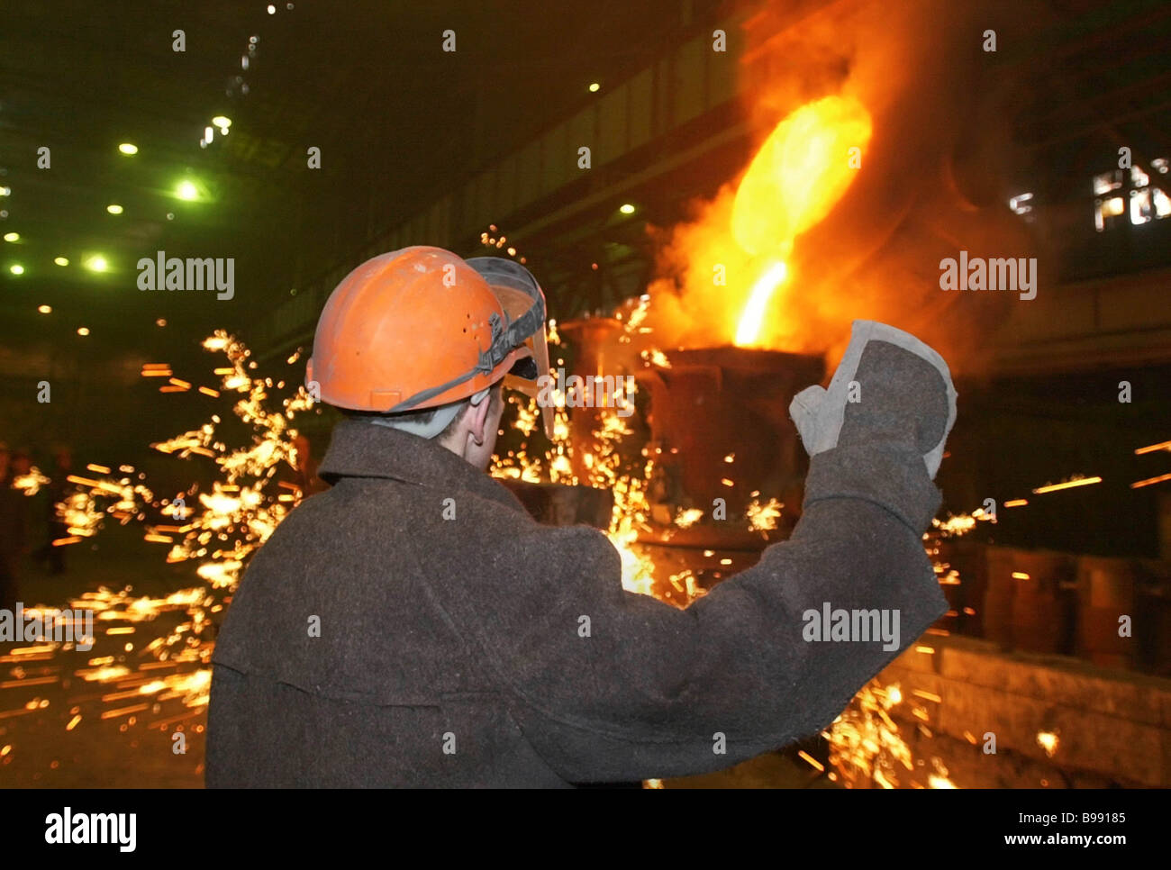 The Nizhny Tagil Iron and Steel Works in the Sverdlovsk Region Urals ...