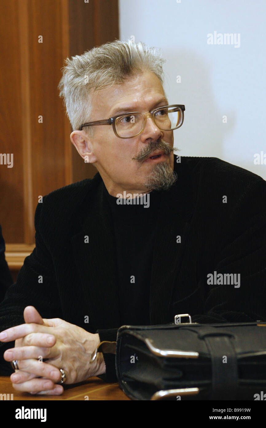 Eduard Limonov Leader National Bolshevik High Resolution Stock ...