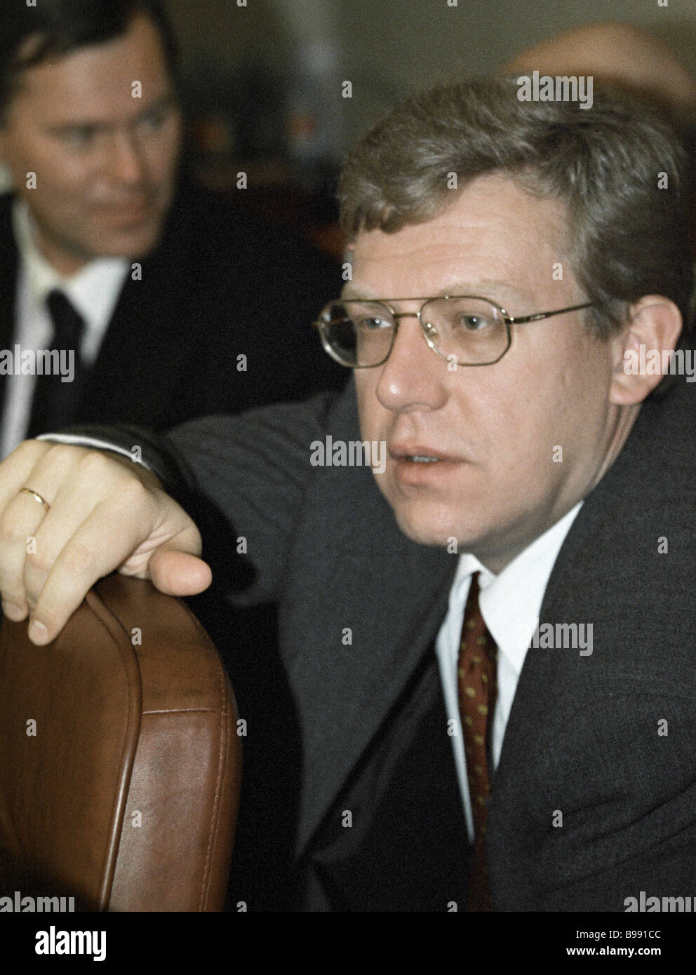 First Deputy Finance Minister Alexei Kudrin Stock Photo - Alamy