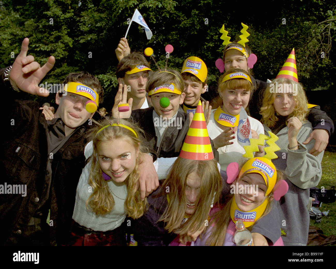 City Day merrymaking Stock Photo - Alamy