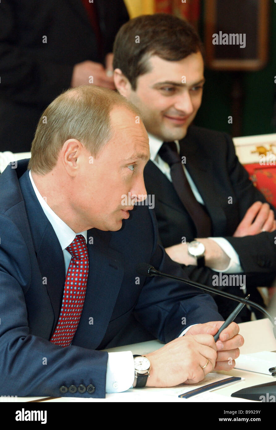 President Vladimir Putin left deputy chief of the Kremlin ...