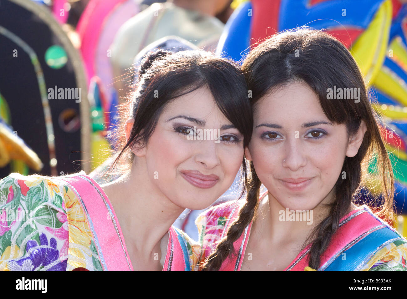 Two Maltese Girls in Carnival Costume Stock Photo - Alamy