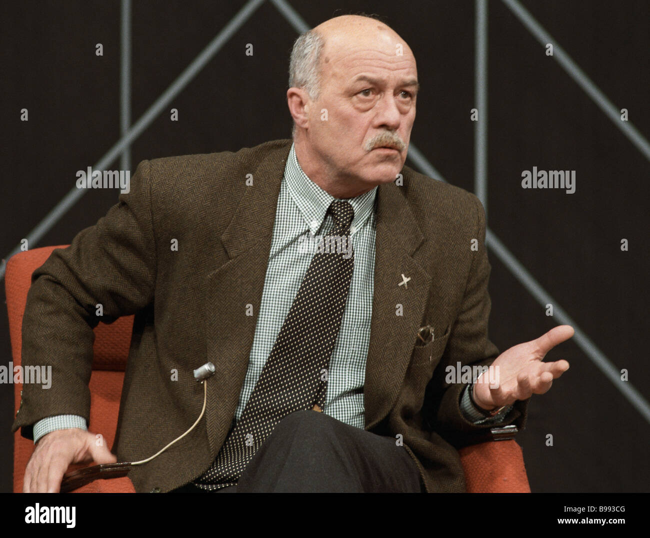 Film director and State Duma deputy Stanislav Govorukhin on Kemerovo TV ...