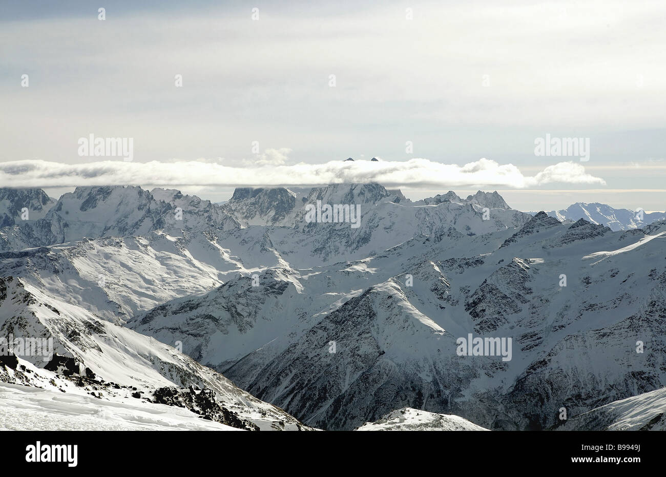 The Greater Caucasus Mountain Range Stock Photo - Alamy