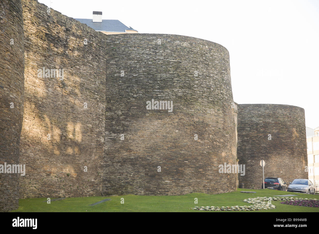 Ancient Roman Walls Stock Photo - Alamy