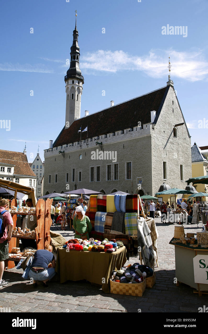 Knitwear market tallinn hi-res stock photography and images - Alamy