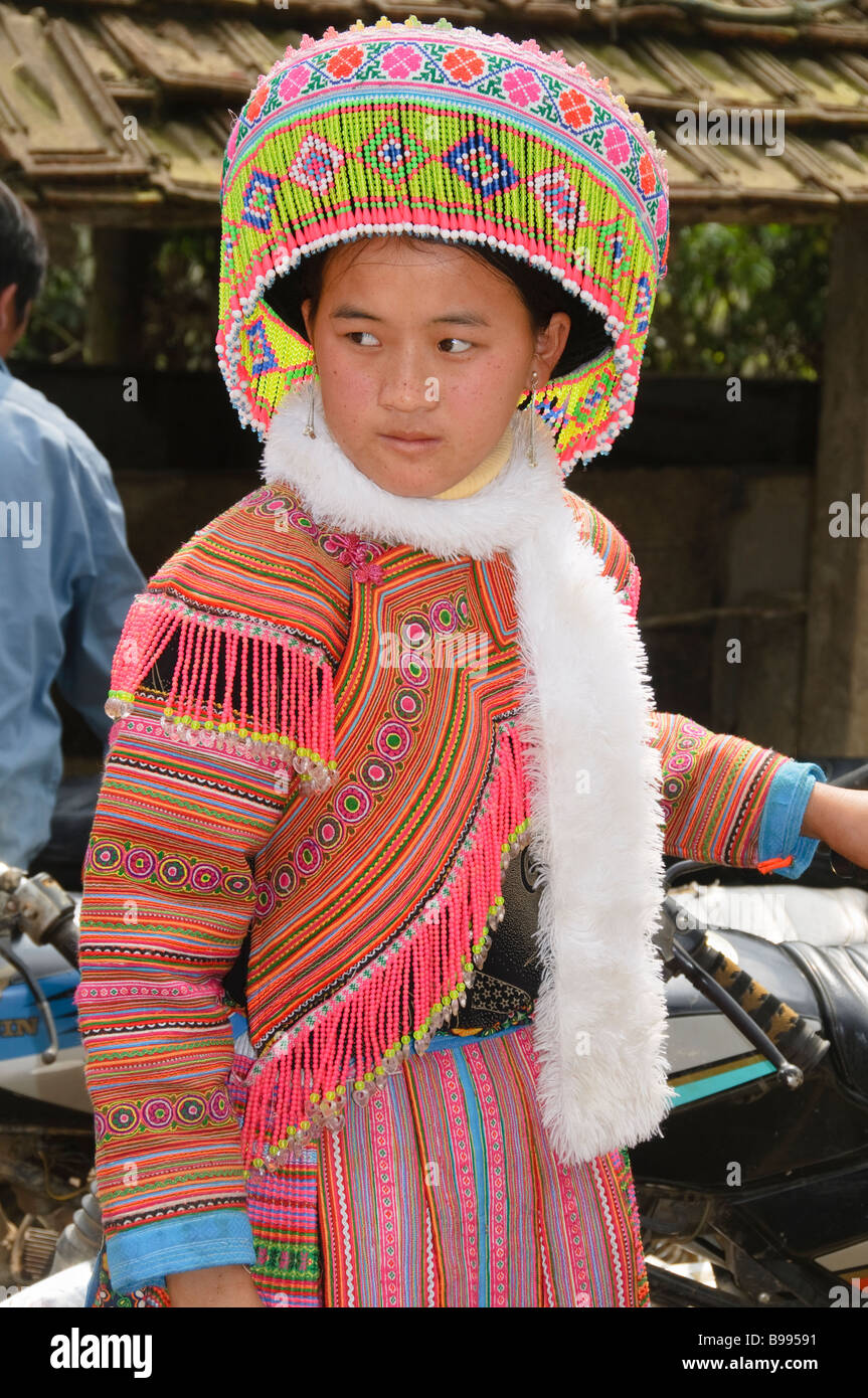 Vietnam hill tribe portrait hi-res stock photography and images - Alamy