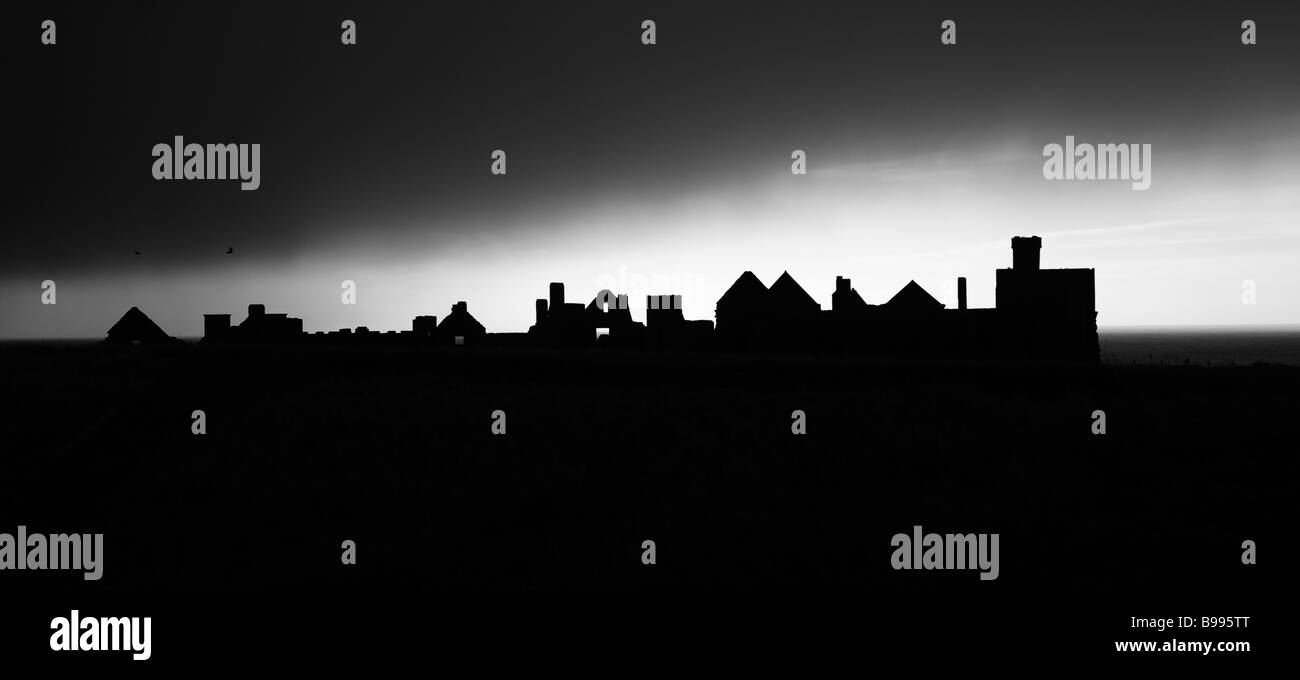 Storm over Slains Castle Stock Photo - Alamy
