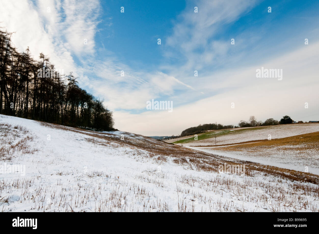 Mapledurham snow hi-res stock photography and images - Alamy